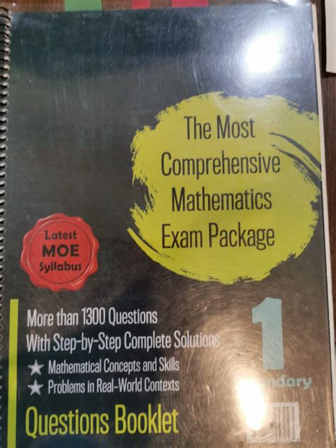 Phd Education Maths Exam Sec1 Hobbies And Toys Books And Magazines Assessment Books On Carousell