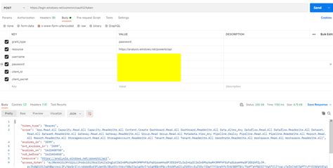 Get An Authentication Access Token Microsoft Fabric Community