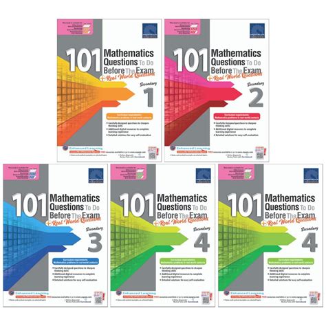 101 Mathematics Questions To Do Before The Exam Real World Questions