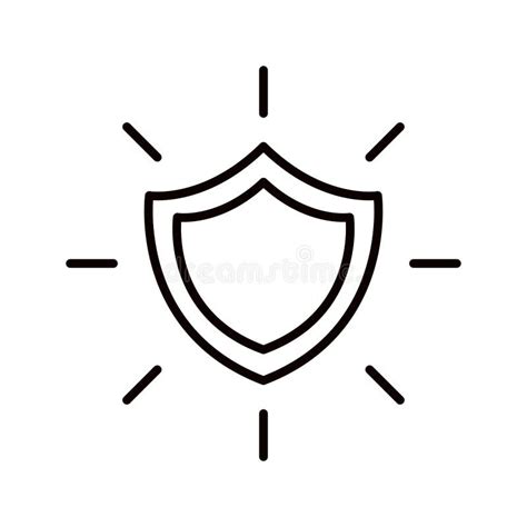 Shield Protection Icon Stock Vector Illustration Of Safe 273054264