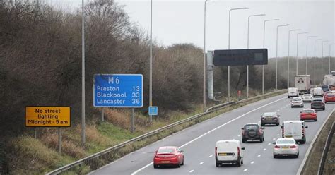 Man Dies In M6 Horror Crash With Audi And Lorries Liverpool Echo