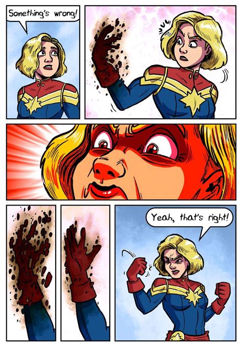 How Captain Marvel Survived The Snap By AdobsonArtwork Captain Marvel Marvel Marvel