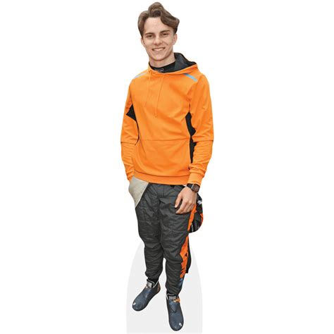 Oscar Piastri Orange Jumper Cardboard Cutout Celebrity Cutouts