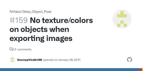 No Texture Colors On Objects When Exporting Images Issue Nvlabs Deep Object Pose Github