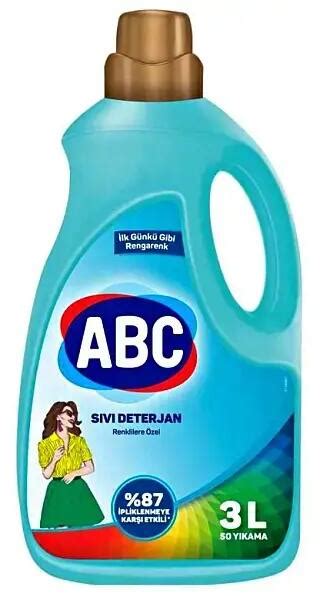 Abc течен препарат за цветно пране 50 пранета Препарати и прахове за пране Цени оферти и мнения