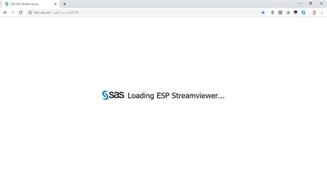 Configuring Sas® Esp Streamviewer Nupeak It Services Pvt Ltd
