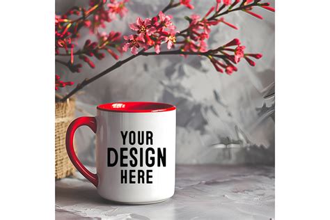 Red Handle Mug Mockup Graphic By Bestmockupstore · Creative Fabrica