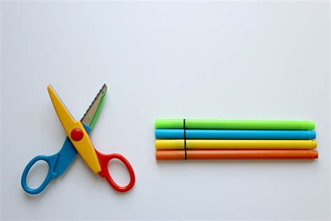컬러 연필 가 위 크레용 Pixabay의 무료 사진