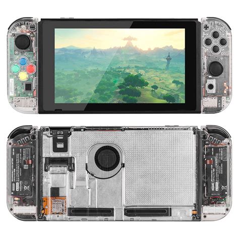 本体もjoy Conも透明でスケスケなnintendo Switchがイカした出来栄え Gigazine