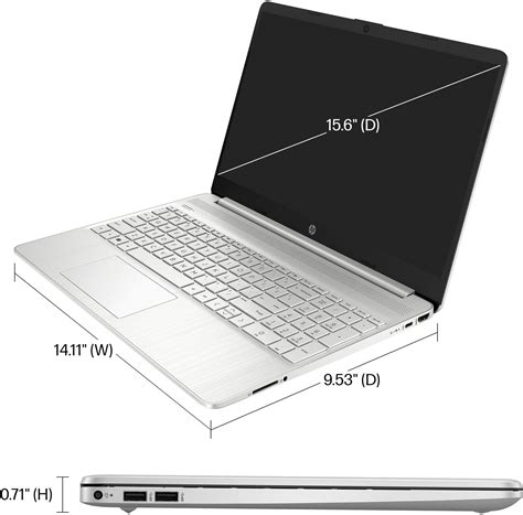 Hp Touch Screen Laptop Intel Core I Gb Memory Gb Ssd Natural Silver