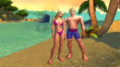 World Of Warcraft Wallpaper Beach Day By Jetbang On Deviantart