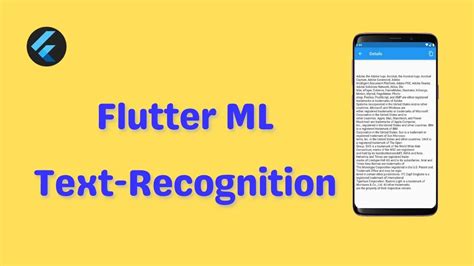 A Flutter Plugin To Use Google S Ml Kit Text Recognition To Recognize Text