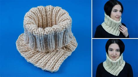 A Very Simple And Versatile Snood Scarf For All Youtube