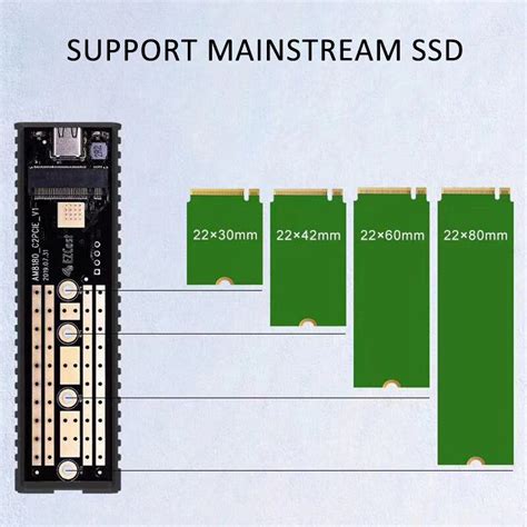 Funda Rígida M2 Para Ssd Carcasa Nvme Pcie M2 A Grandado