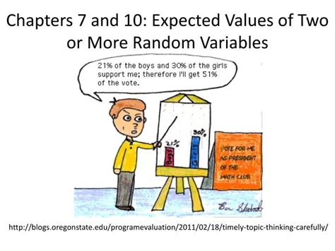 ppt chapters 7 and 10 expected values of two or more random variables powerpoint presentation