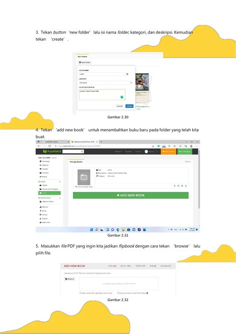 Modul Pelatihan Pengembangan Buku Digital Flipbook Menggunakan PUBHTML Sri Handayani Page