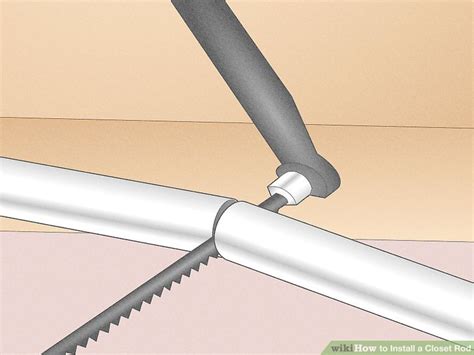 How To Install A Closet Rod 14 Steps With Pictures Wikihow