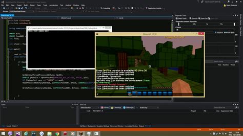 C Minecraft Cheat Memory Hacking Youtube