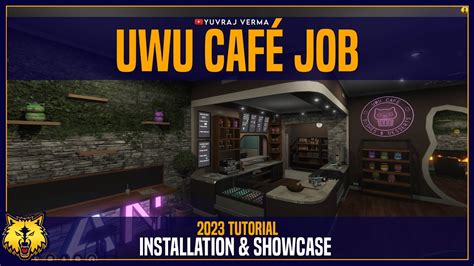 [qbcore esx] uwu cafe job installation and showcase fivem script tutorial 2023 youtube
