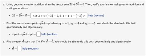 Solved A Find The Coordinate Vector For Each Vector In The