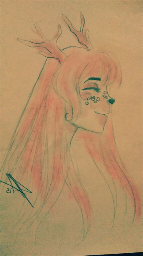 Loony Luna — I Quickly Sketched A Faun Girl And Guess What