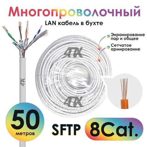 Кабель RJ-45 Ethernet 4ПХ 4PH-LN5 - купить по низкой цене в интернет ...