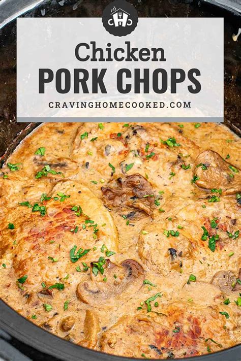 Slow Cooker Pork Chops Craving Home Cooked