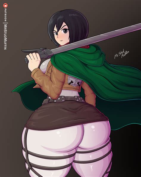 Thicc Mikasa Ackerman Attack On Titan By Mrstudmuffin Hentai Foundry