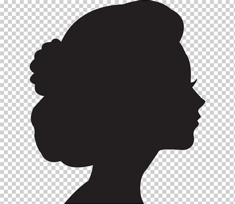 Mujer Silueta Mujer Perfil Lateral Cara Gente Cabeza Png Klipartz The