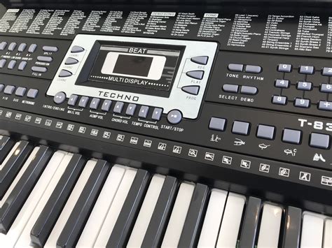Techno Electronic Keyboard T 8300i 54 Keys Manuel Ukulele Ukulele