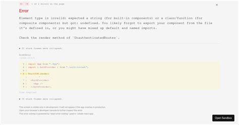 React Router With Authentication Original Codesandbox