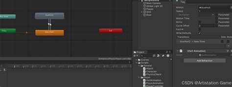 第十四节、受伤、死亡的逻辑和动画 unity 受伤闪光 csdn博客