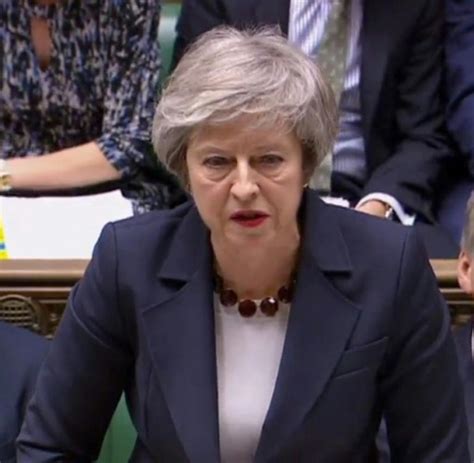 Theresa May Nein Zu Brexit Plänen Wäre Katastrophal Welt