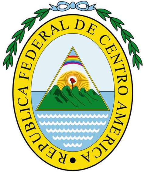 Archivo Escudo de la República Federal de Centroamérica EcuRed