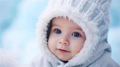 Retrato de un adorable bebé recién nacido con sombrero Foto Gratis