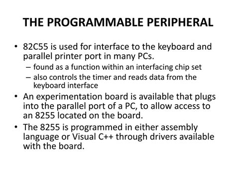 Ppt Cse 325 Computer Peripherals And Interfacing Powerpoint