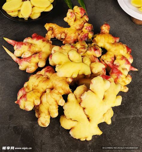 新鲜黄姜摄影图蔬菜生物世界摄影图库昵图网