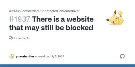 There Is A Website That May Still Be Blocked · Issue 1937