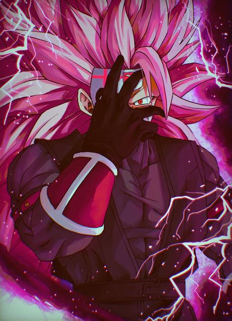 Goku Black Ssj Rose 3 Crimson Masked Saiyan Artofit