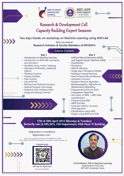 Dr Dhanraj R Dhotre On Linkedin Machinelearning University Pune