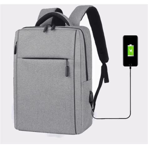 Mochila Notebook Slim Impermeável 156 Polegadas Reforçada Com Suporte Para Carregador Shopee