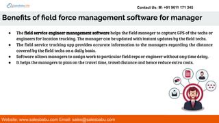 Benefits Of Field Service Tracking App PDF