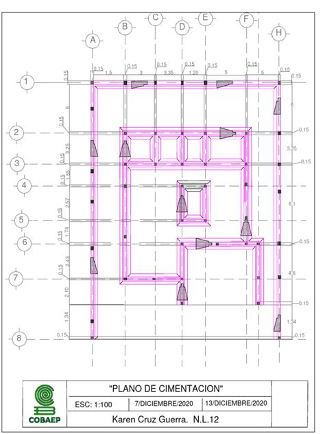 Plano De Cimentaciones Pdf