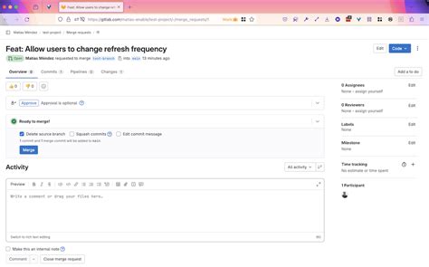 Github Matagus Merge Requests Monitor A System Tray App For Mac Osx That Monitors Your