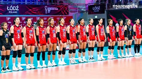 โปรแกรมวอลเลย์บอลหญิง Vnl 2023 ทีมชาติไทย รอเปิดบ้านรับบราซิล ตุรกี ญี่ปุ่น