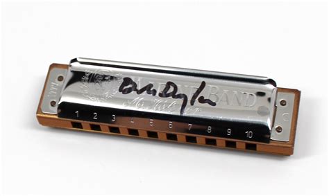Lot Detail Bob Dylan Signed Limited Edition Hohner Harmonica Custom Box Paperwork PSA LOA
