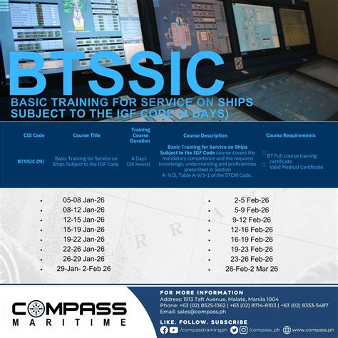 Compass “compass Is One Of The Leading Maritime Training Center In