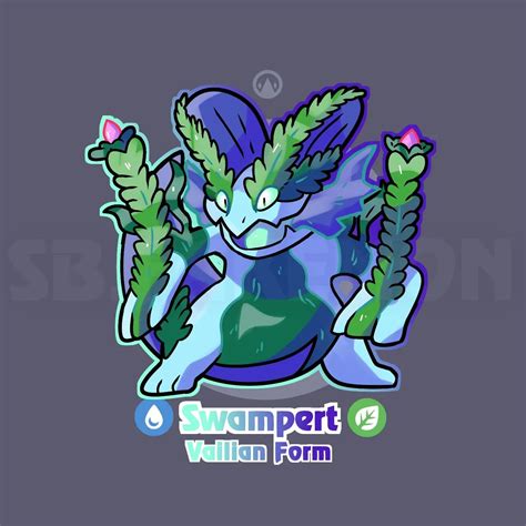 Sb Fakemon Su Instagram 💧🌿 With Swampert Comes The End Of My Regional