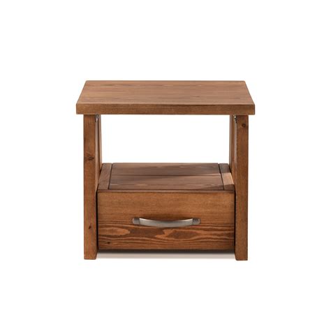 Low Bedside Table Sandhaven Handmade Wooden Bedside Table