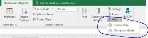 business reporter how to ifs community